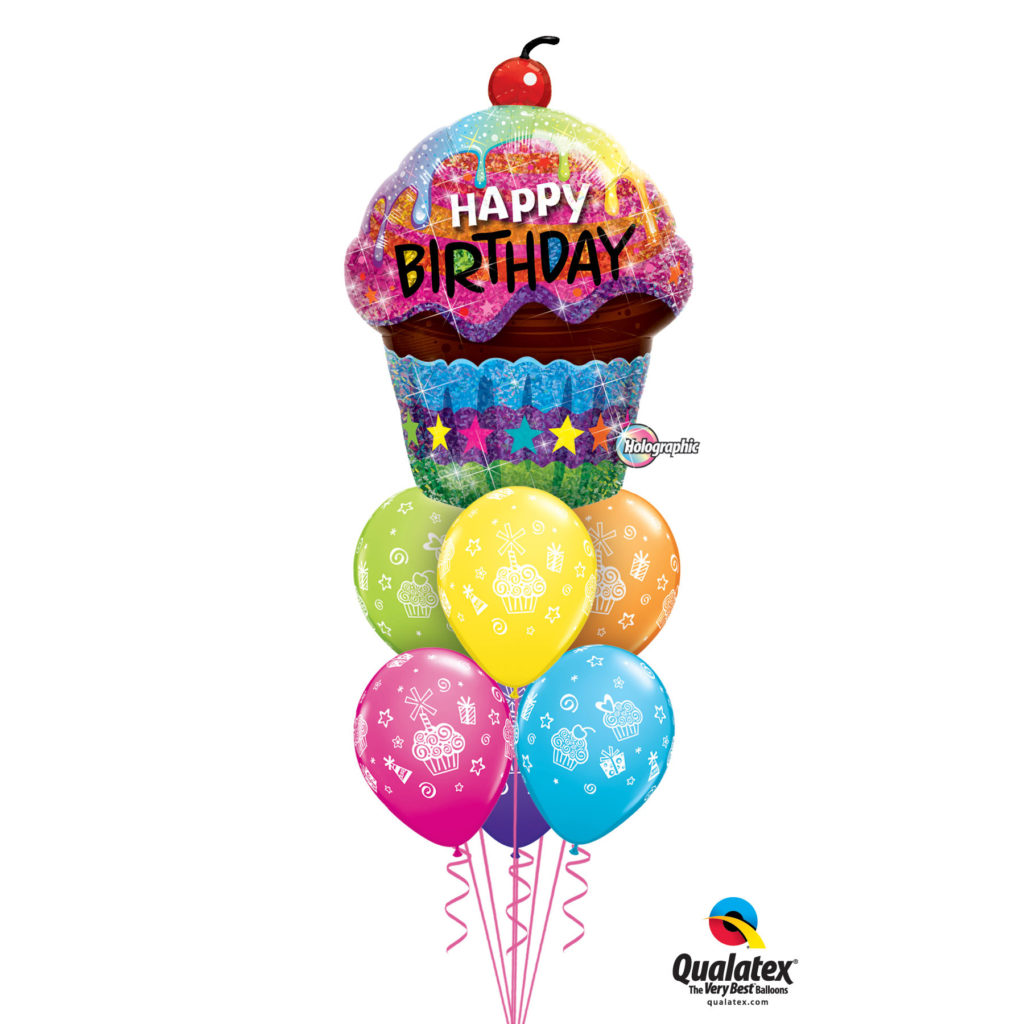 Birthday Cupcake Fun | Soda Pop Balloons