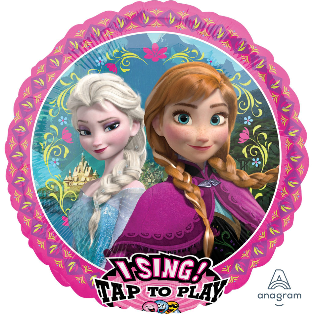 Frozen Anna and Elsa Singing Balloon | Soda Pop Balloons