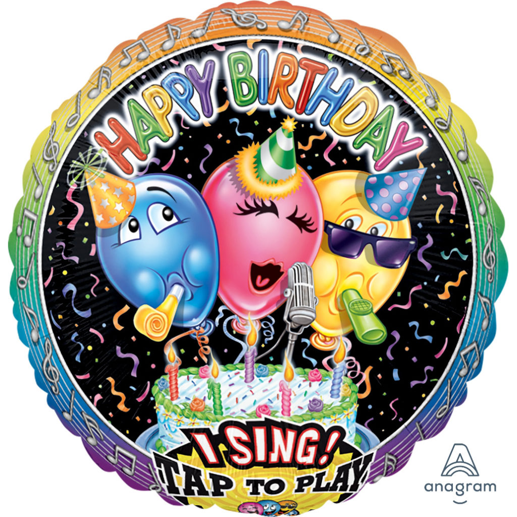 Happy Birthday Singing Balloon | Soda Pop Balloons