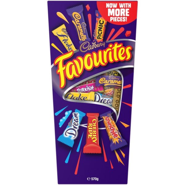Cadbury Favourites 570g | Soda Pop Balloons